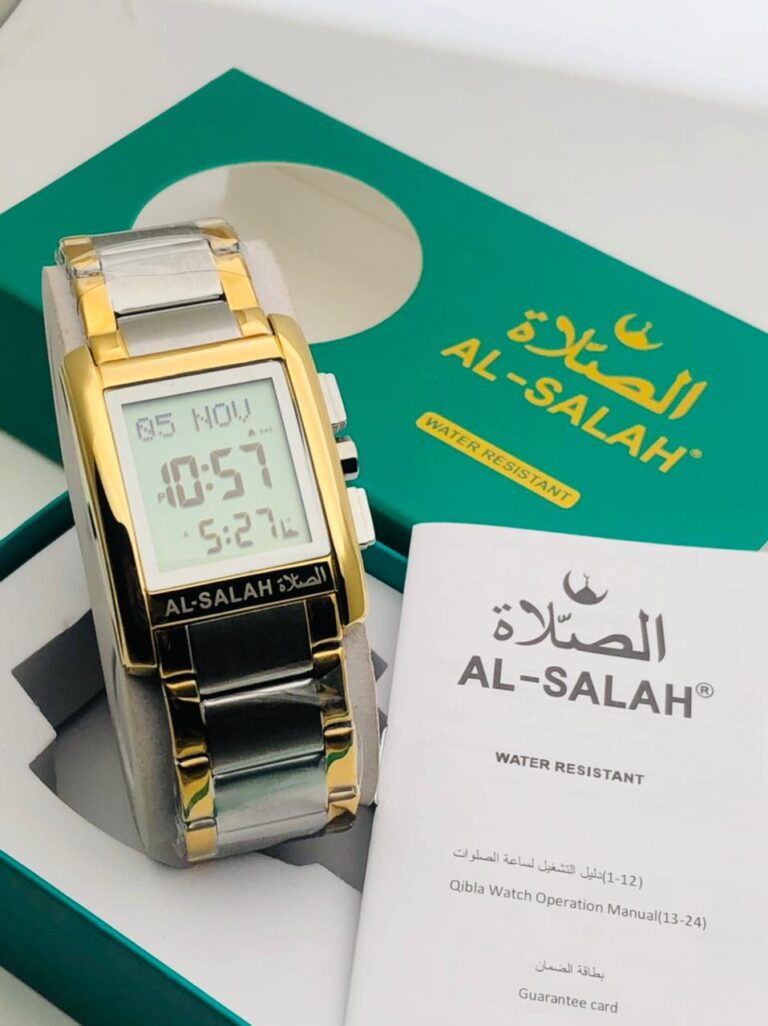 Al Salah Watch golden