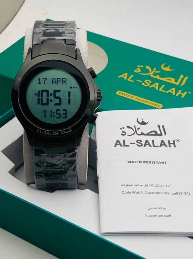Al Salah Watch golden